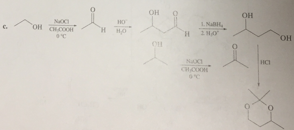 Solved For the last step in this synthesis (The HCl step), | Chegg.com