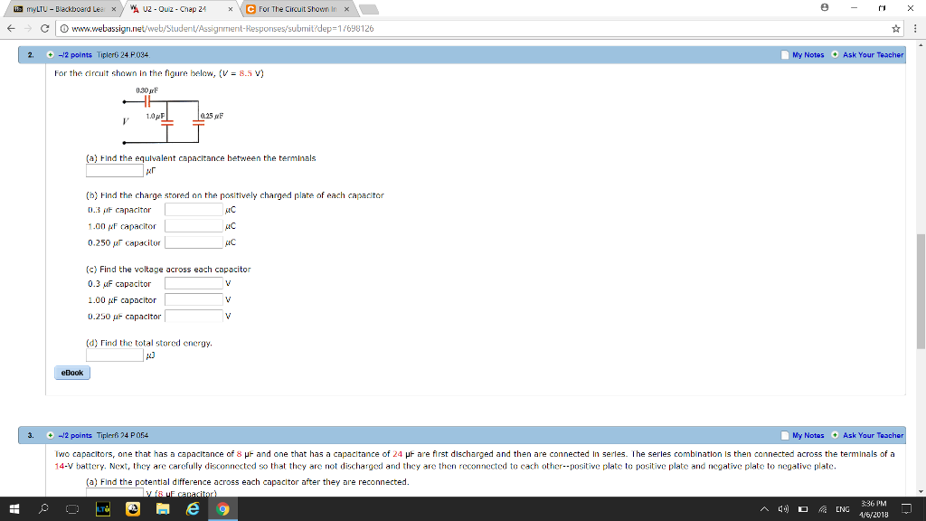 Solved uB myLTL - Blackboard Lea xA U2-Ouz-Chap 2C For The | Chegg.com