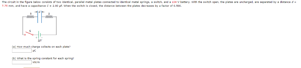 Solved The circuit in the figure below consists of two | Chegg.com