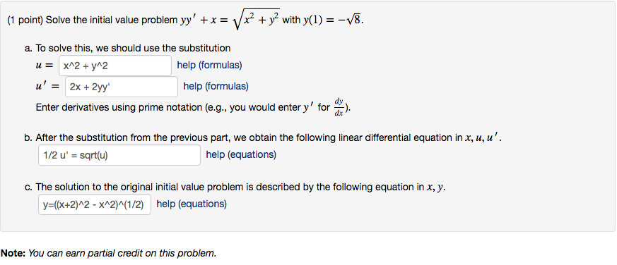 Solved Solve the initial value problem yy + x = Squareroot | Chegg.com