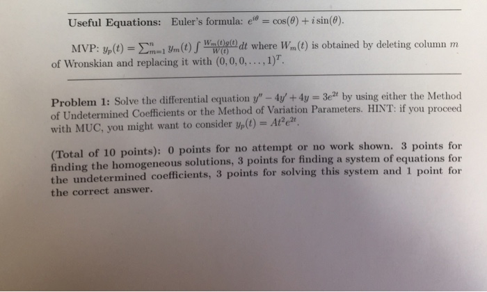 Solved Euler's formula: e^I theta = cos(theta) + I | Chegg.com