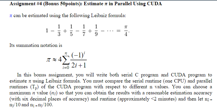 Assignment #4 (Bonus 50points): Estimate ? in | Chegg.com