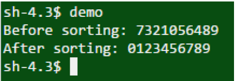 Solved In nasm: Write a program to sort Ascii characters | Chegg.com