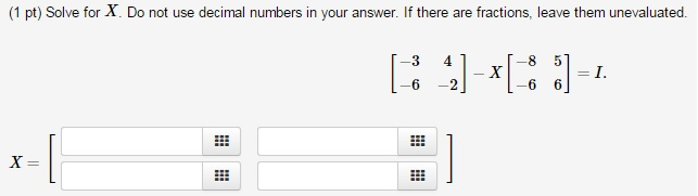 Solved Solve for X. Do not use decimal numbers in your | Chegg.com