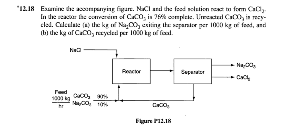 Solved 12.18 Examine the accompanying figure. NaCl and the | Chegg.com