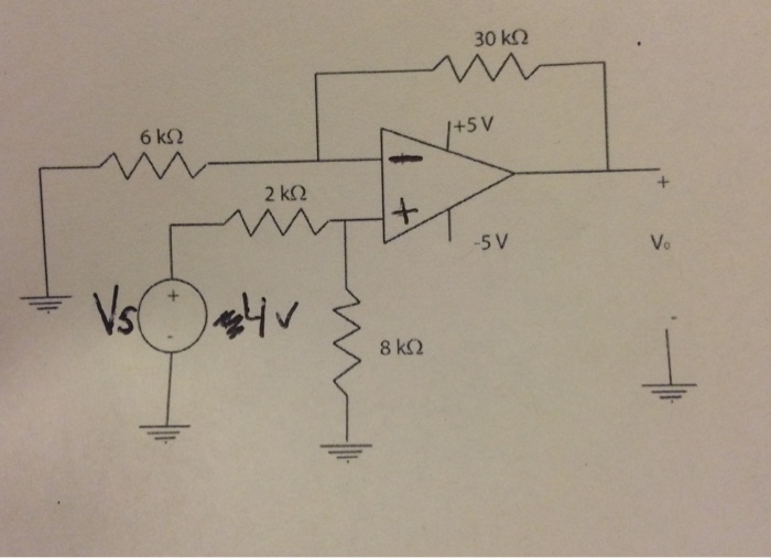 Solved Find the range of input voltages for Vs for which the | Chegg.com