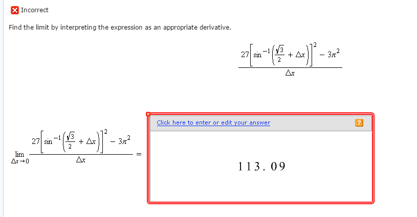 Solved Find the limit by interpreting the expression as an | Chegg.com