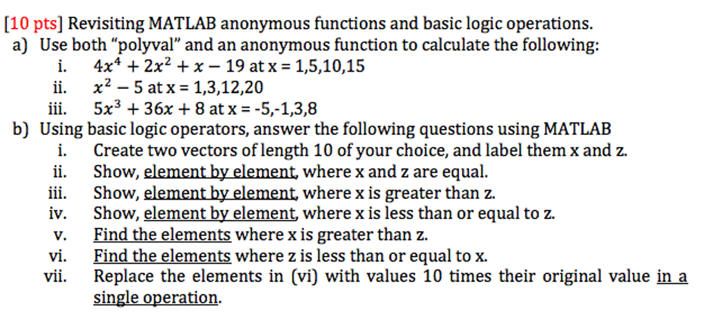 Solved This is a MATLAB question please help and show how | Chegg.com