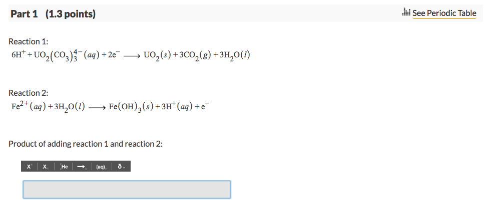 Solved Uranium is found in Earth's crust as UO2 and an | Chegg.com
