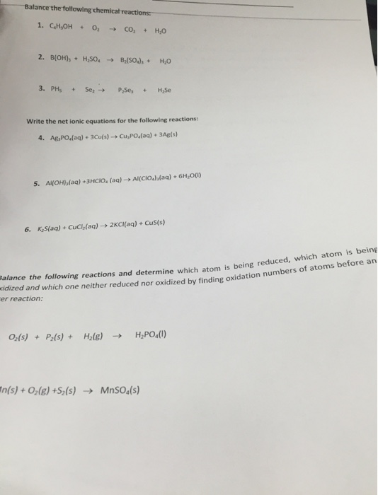 Solved Balance the following chemical reactions: C_4H_9OH + | Chegg.com