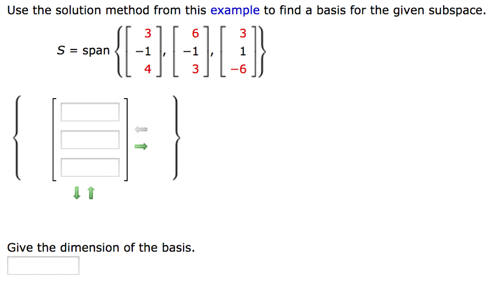 Solved Use the solution method from this example to find a | Chegg.com