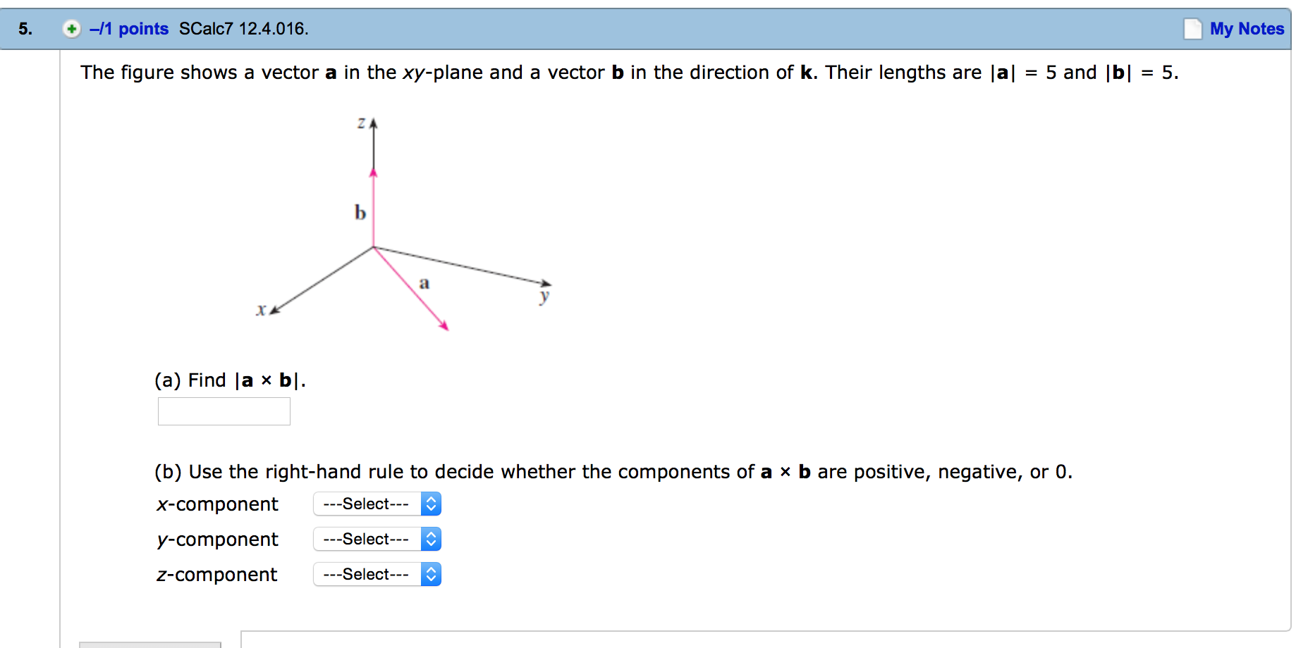 Solved The figure shows a vector a in the xy-plane and a | Chegg.com Solved The figure shows a vector a in the xy-plane and a | Chegg.com