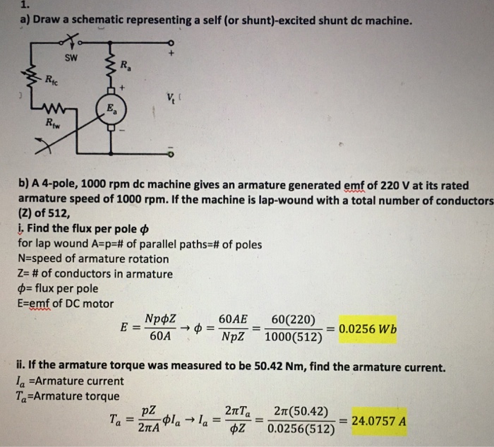 Solved Draw a schematic representing a self (or | Chegg.com
