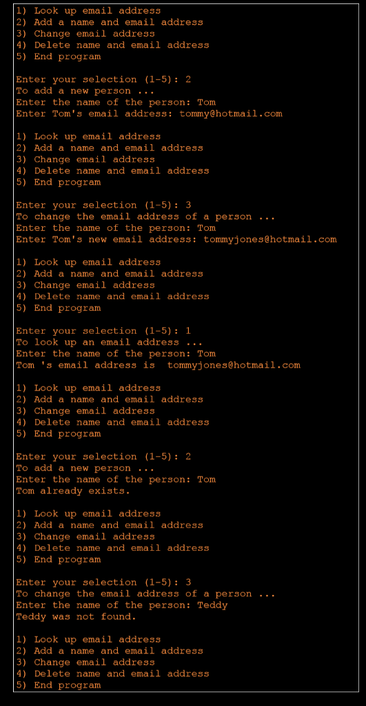 Solved Python This assignment involves the use of a | Chegg.com