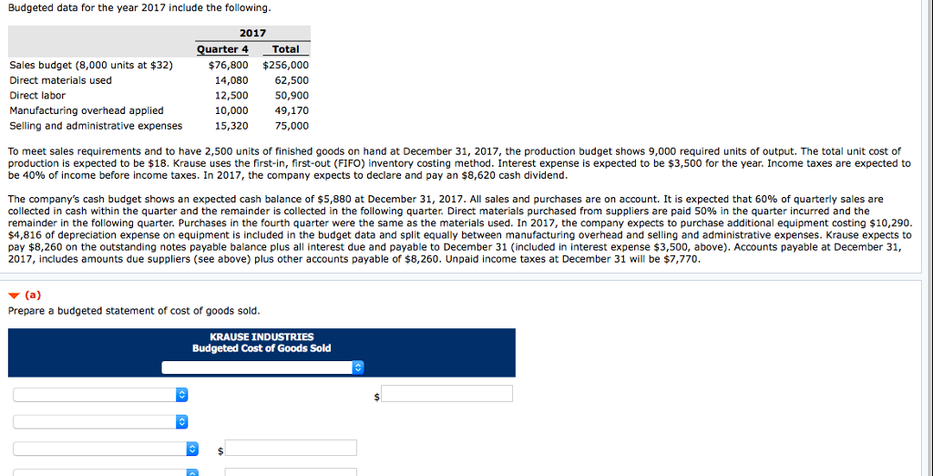 Solved Problem 23-6A (Part Level Submission) Krause | Chegg.com