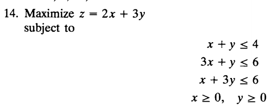 Solved In Exercises 13-16 (a) sketch the set of feasible | Chegg.com