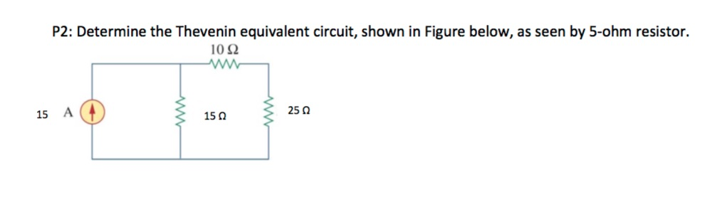 Solved Determine the Thevenin equivalent circuit, shown in | Chegg.com