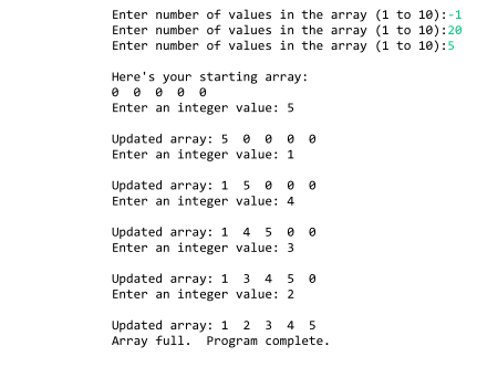Solved Write a class called SortedArray.java. You can do all | Chegg.com