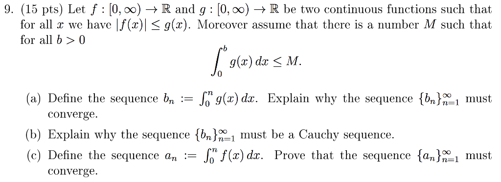 Solved Let f: [0, infinity) rightarrow R and g: [0, | Chegg.com Solved Let f: [0, infinity) rightarrow R and g: [0, | Chegg.com