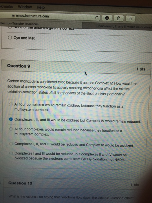 kmarks Window Help nmsu.instructure.com | Chegg.com
