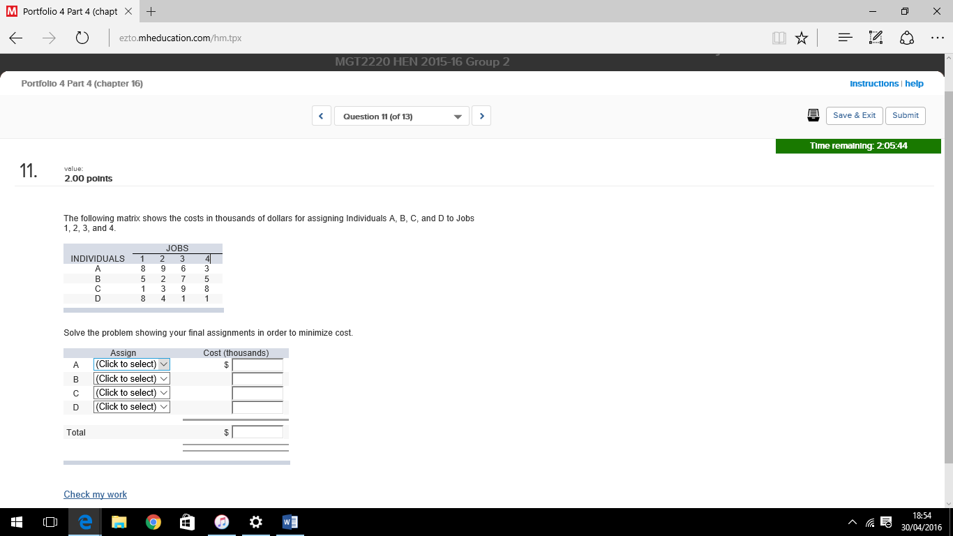 The following table contains information regarding | Chegg.com