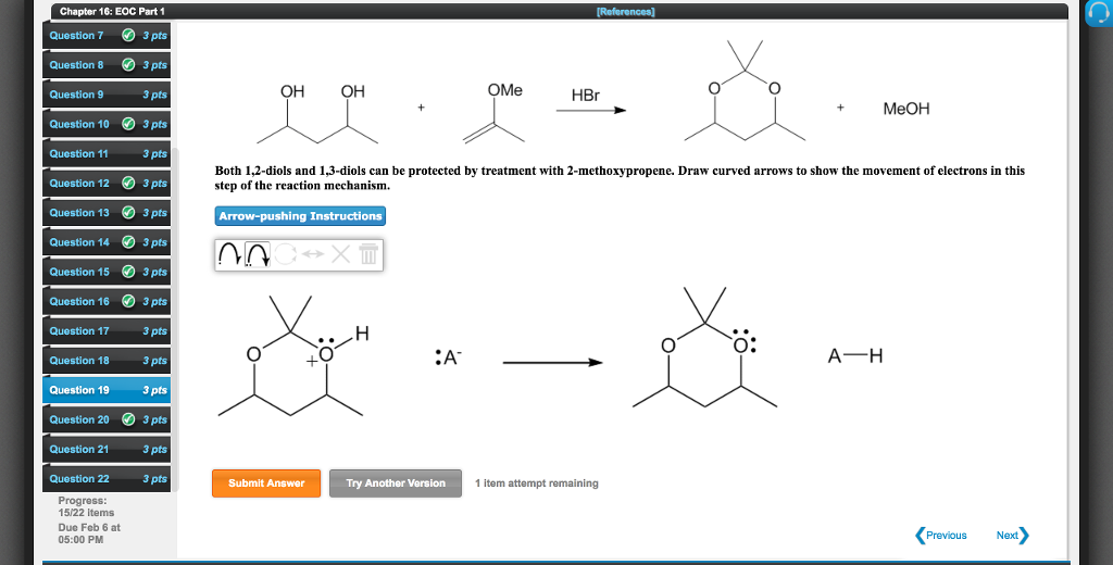 Solved Both 1, 2-diols and 1, 3-diols can be protected by | Chegg.com