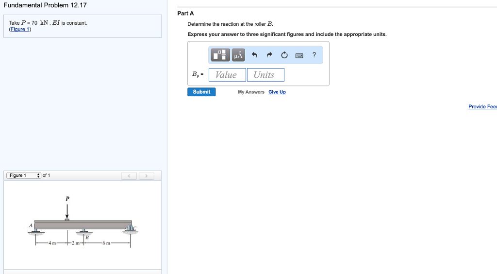Solved Take P = 70 kN .EI is constant. Determine the | Chegg.com Solved Take P = 70 kN .EI is constant. Determine the | Chegg.com