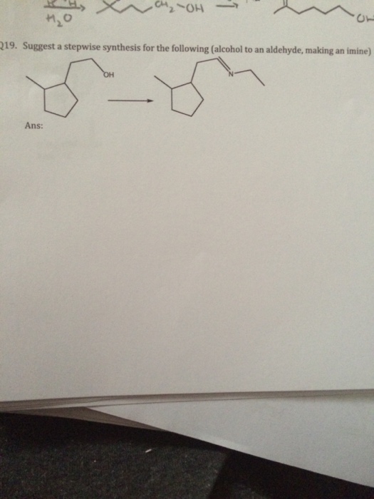 Solved Suggest a stepwise synthesis for the following | Chegg.com