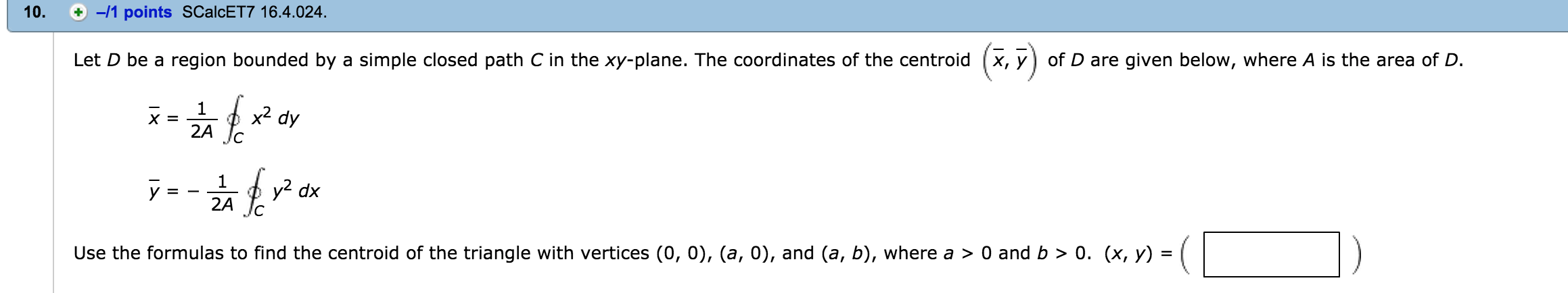 Solved Let D be a region bounded by a simple closed path C | Chegg.com
