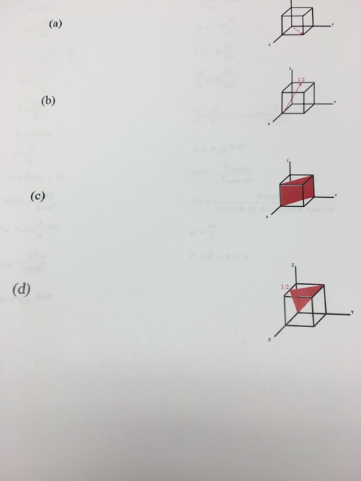Solved 9. Sketch the following planes and directions on the | Chegg.com