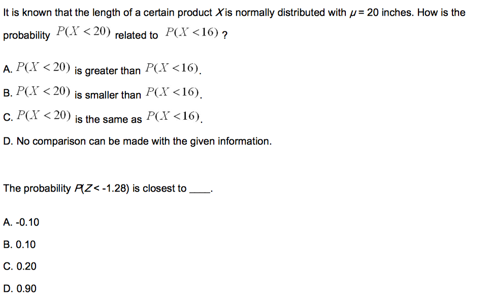 Solved It is known that the length of a certain product X is | Chegg.com