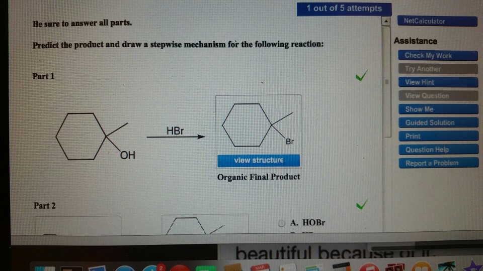 Solved Predict the product and a draw a stepwise mechanism | Chegg.com