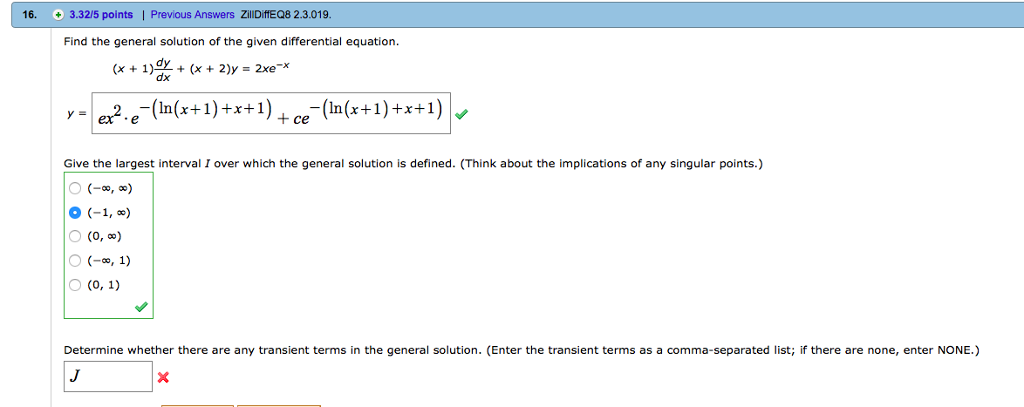 Solved Find the general solution of the given differential | Chegg.com