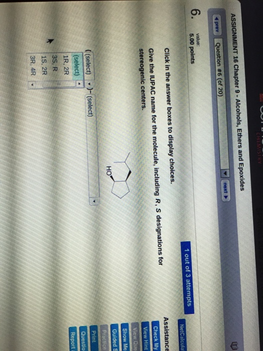 Give The Iupac Name For This Molecule Chegg