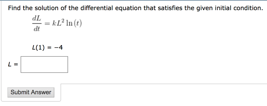 Solved Find the solution of the differential equation that | Chegg.com