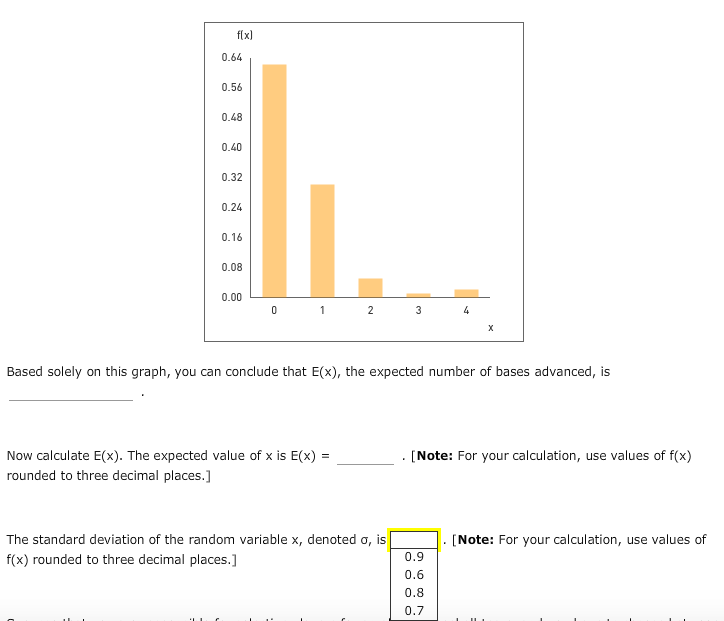 Solved 2 Expected Value And Variance Of A Discrete Random