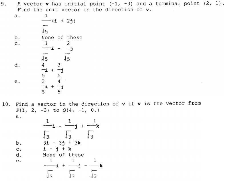 Solved A vector v has initial point (-1, -3) and a terminal | Chegg.com