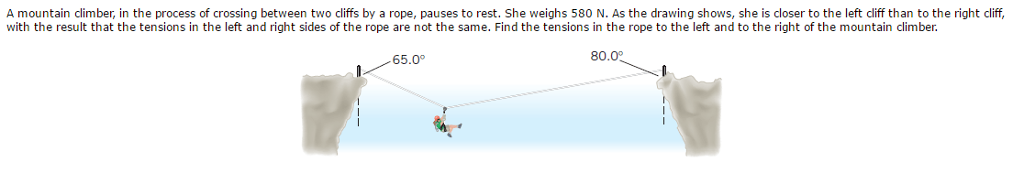Solved A mountain climber, in the process of crossing | Chegg.com