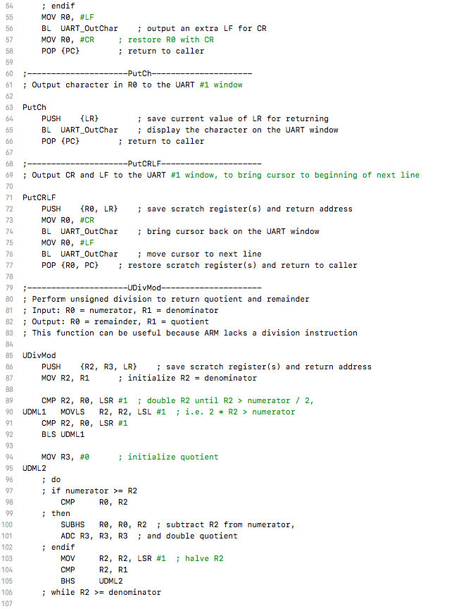 Using init.s file, create a different .s file and | Chegg.com