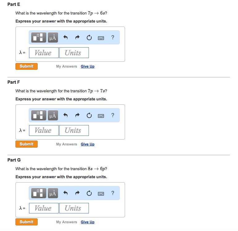 Solved (Figure 1) shows a few energy levels of the mercury | Chegg.com