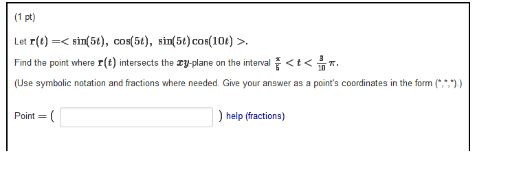 Solved Let r(t) = . | Chegg.com