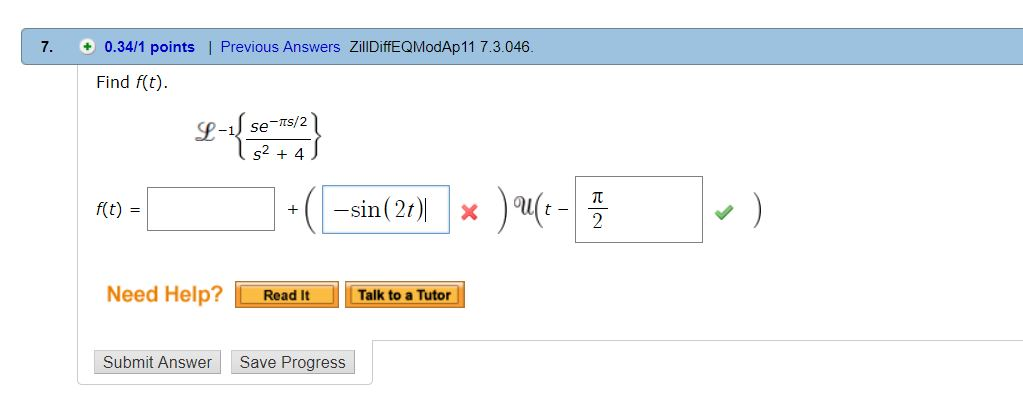 Solved 7. 0.34/1 points Previous Answers ZillDiffEQModAp11 | Chegg.com Solved 7. 0.34/1 points Previous Answers ZillDiffEQModAp11 | Chegg.com