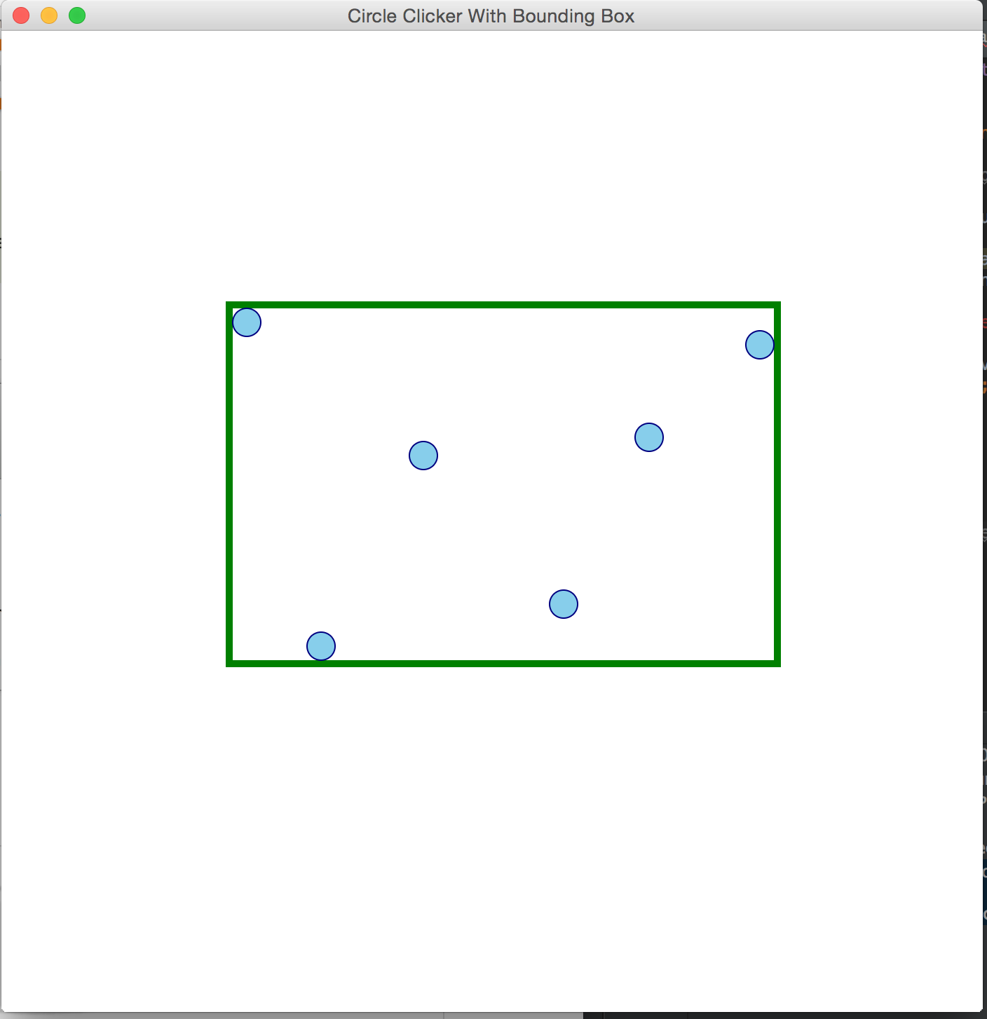 Solved Javafx Program That Bounds The Rectangle To The 