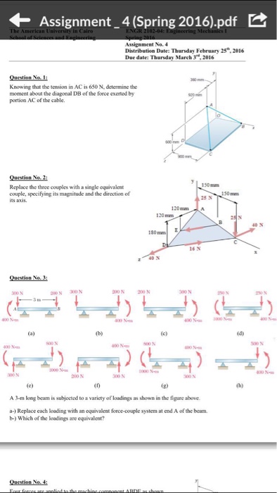 These are 6 questions for my statics course, if | Chegg.com