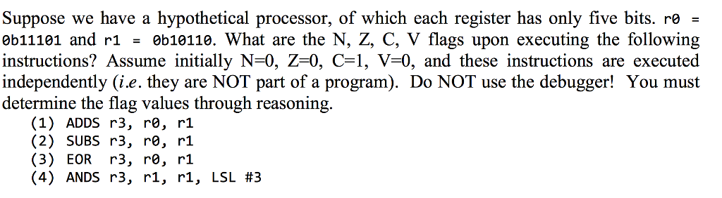 Solved Suppose we have a hypothetical processor, of which | Chegg.com