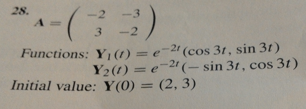 Solved In Exercises 26 29 A Coefficient Matrix For The