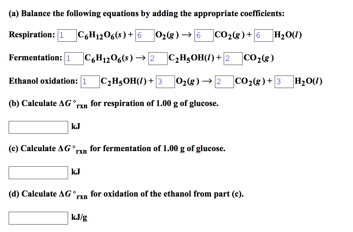 Solved (a) Balance the following equations by adding the | Chegg.com