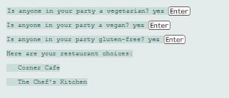 Solved 18. Restaurant Selector(Write in Python IDLE)******* | Chegg.com