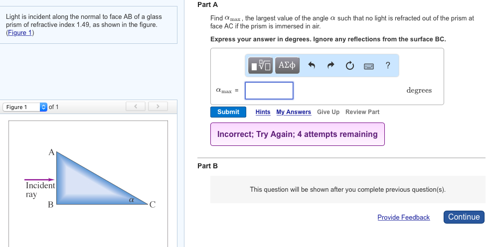 Solved Find ? max , the largest value of the angle ? such | Chegg.com