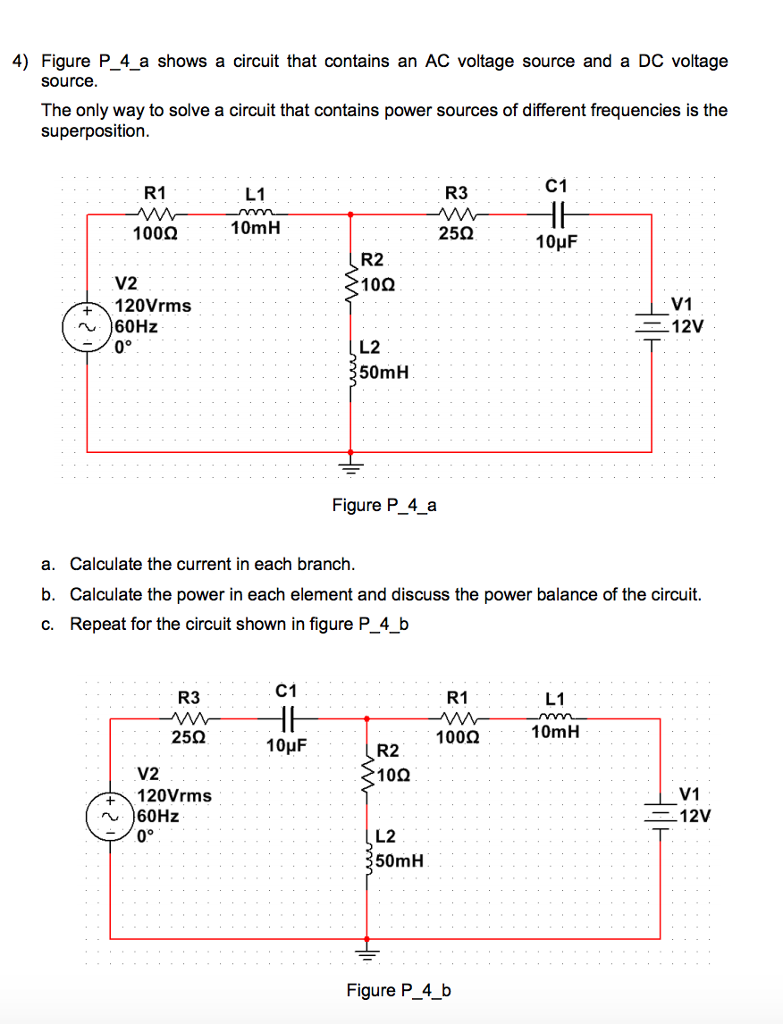 Solved 5) Consider the circuit of figure P 5. C1 R3 R1 L1 Mm | Chegg.com